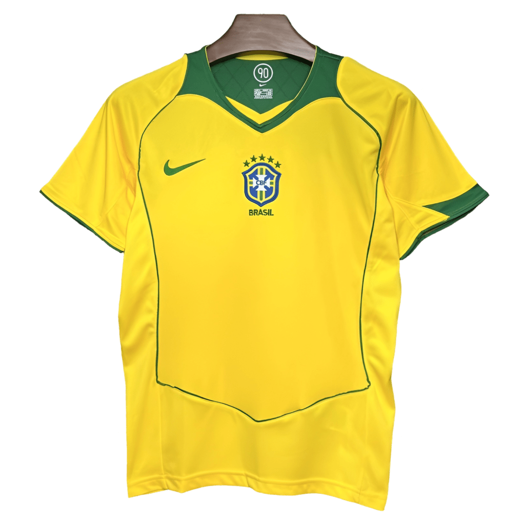 Brazil 2004 - Home Shirt - Vintage Footy Era